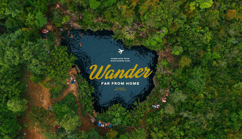 Wander Far From Home: Sapphire Blue Hole Eleuthera - Wander North Georgia